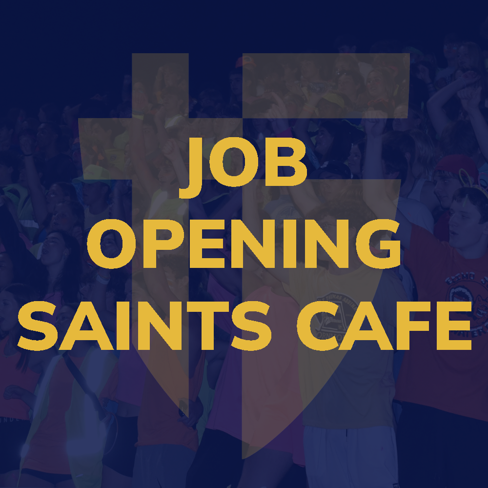 Job Opening - Saints Cafe | Newsletter Details