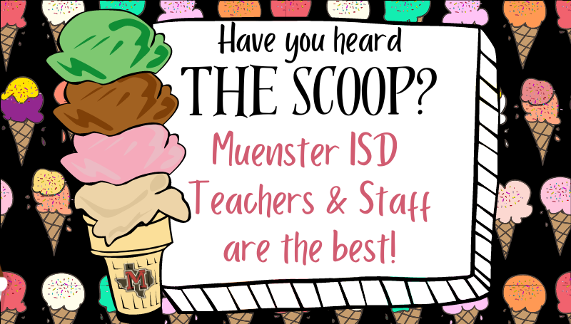 Thank you to the Muenster ISD Teachers & Staff! | Post Details