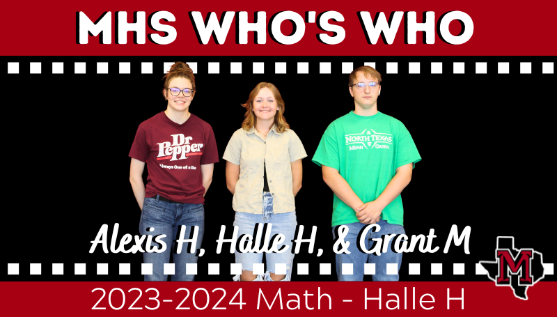 2023-2024 MHS Who's Who in Math | Post Details