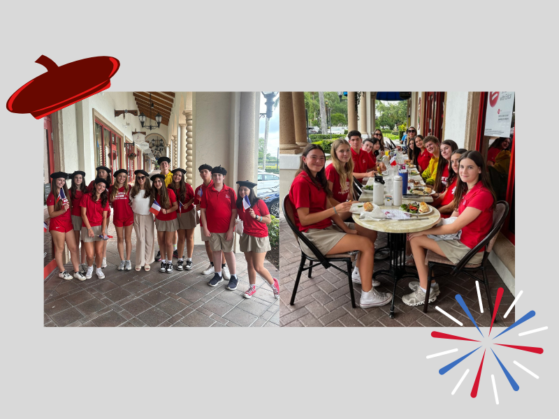 Grade 8 French Students Visit Local French Bakery | Scots in Action story