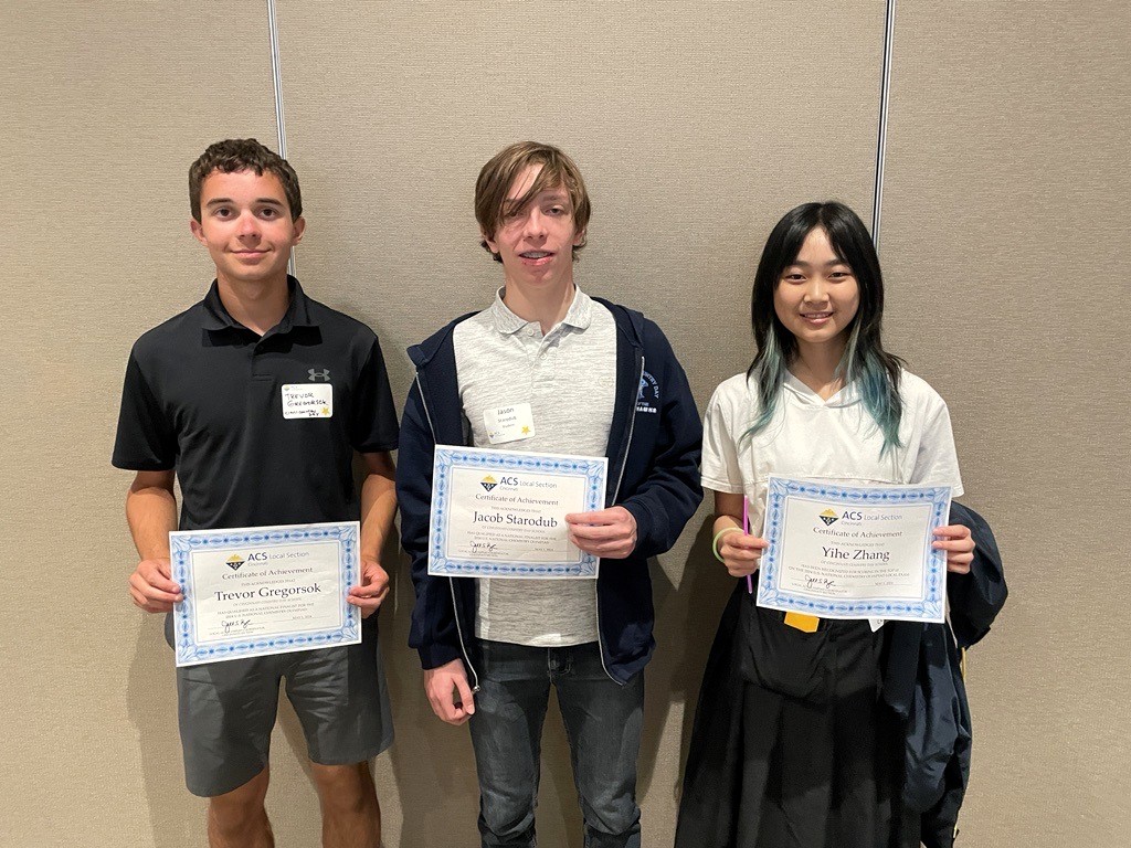 Upper School Students Excel in U.S. National Chemistry Olympiad | Post ...