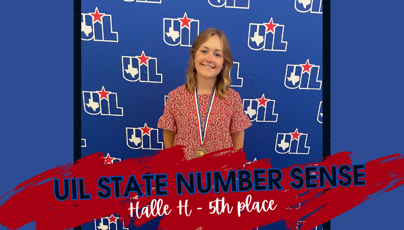 Congratulations to Halle H - 5th place in UIL State Number Sense ...