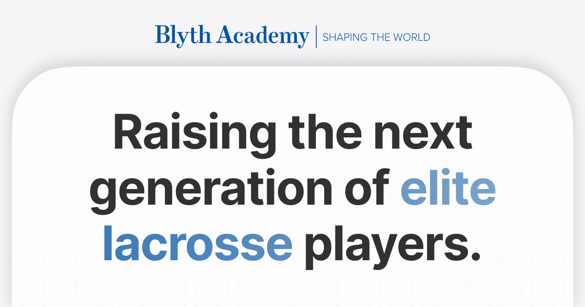 Elite Lacrosse | Rigorous Lacrosse Training & Skills Development