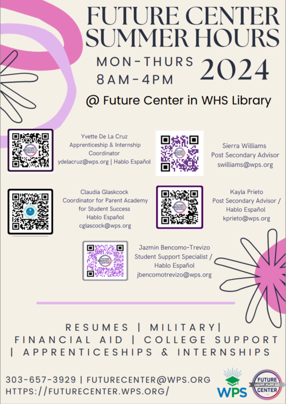 Future Center Summer 2024 Hours! | News and Views from Harris Park