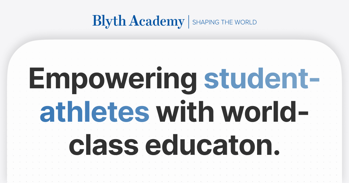 Elite Student-Athlete Programs | Academic & Athletic Training