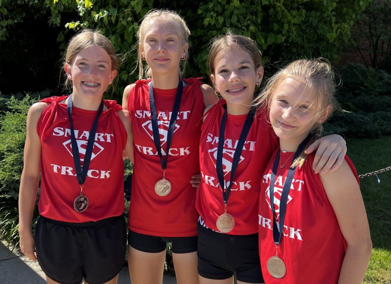 Clifford H. Smart Middle School 4x800 meter relay team sets new program ...