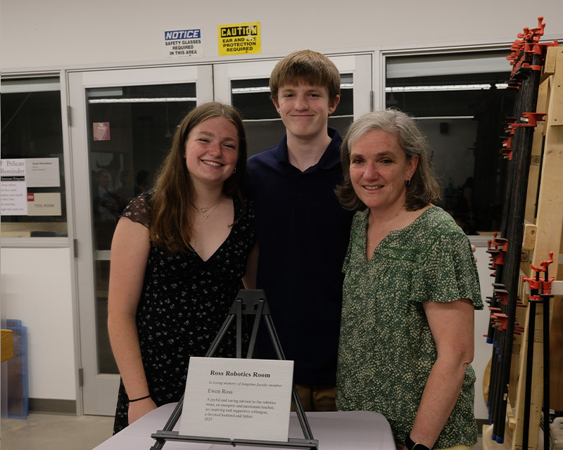 Ross Robotics Room Dedicated | The Loomis Chaffee School