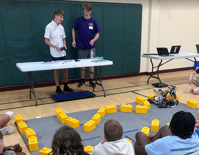 Robotics Team Visits Summit School to Inspire Love of STEM | Student ...