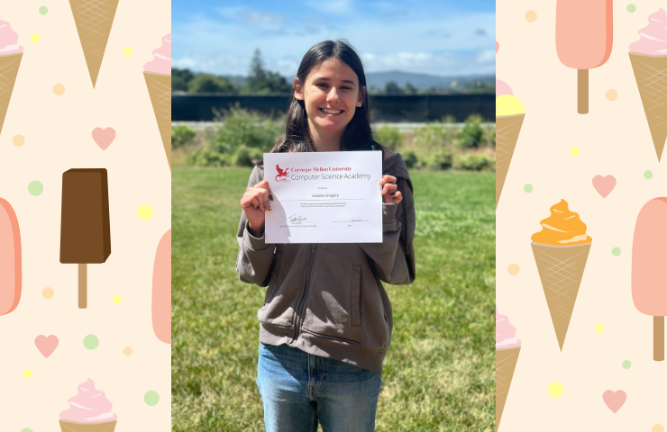 Bella Gregory Wins First Place in CMU Spring 2024 Creative Task ...