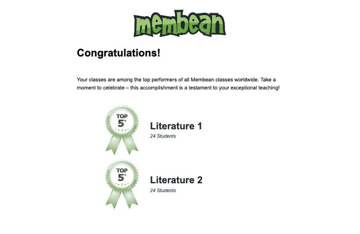 Seventh Grade Students Excel Globally in Vocabulary Program | News Details