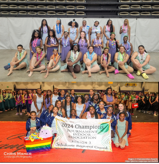 COLOR GUARD EARNS TOP FINISHES | News Details