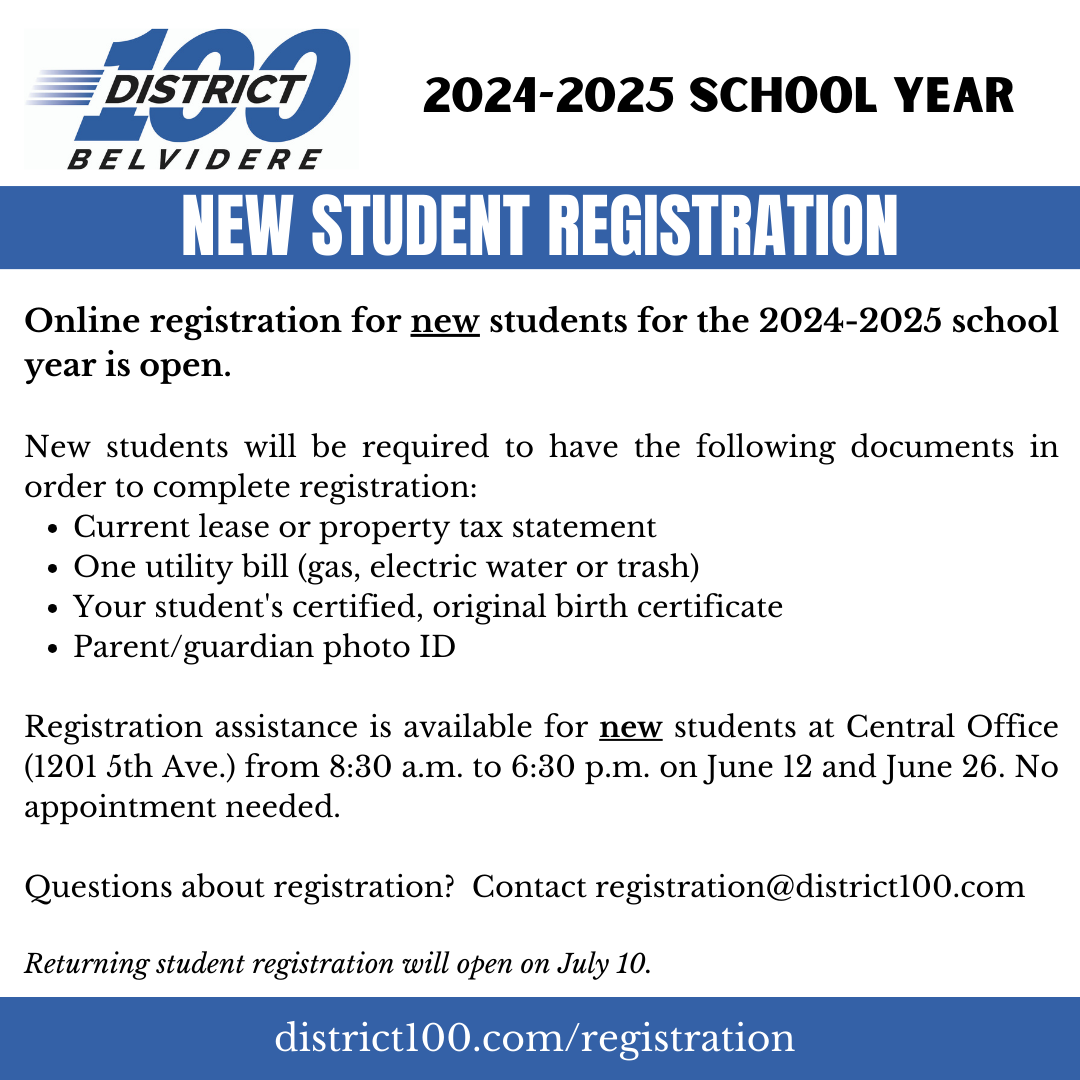 2024 - 2025 New Student Registration | Default Posts Page