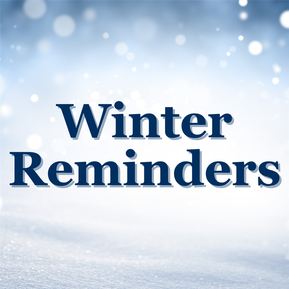 Winter Reminders | Posts Detail