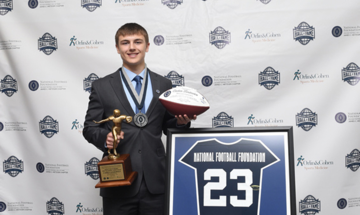WFHS Senior Caden Lesiewicz Wins National Football Foundation Top ...