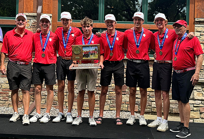 Golfing Red Knights Capture First State Title | News Details