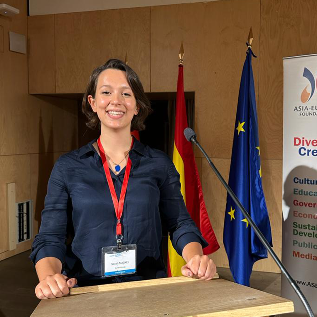 ISL Alumna Sarah Mackel Represented Luxembourg at ASEF 2023 | ISL ...