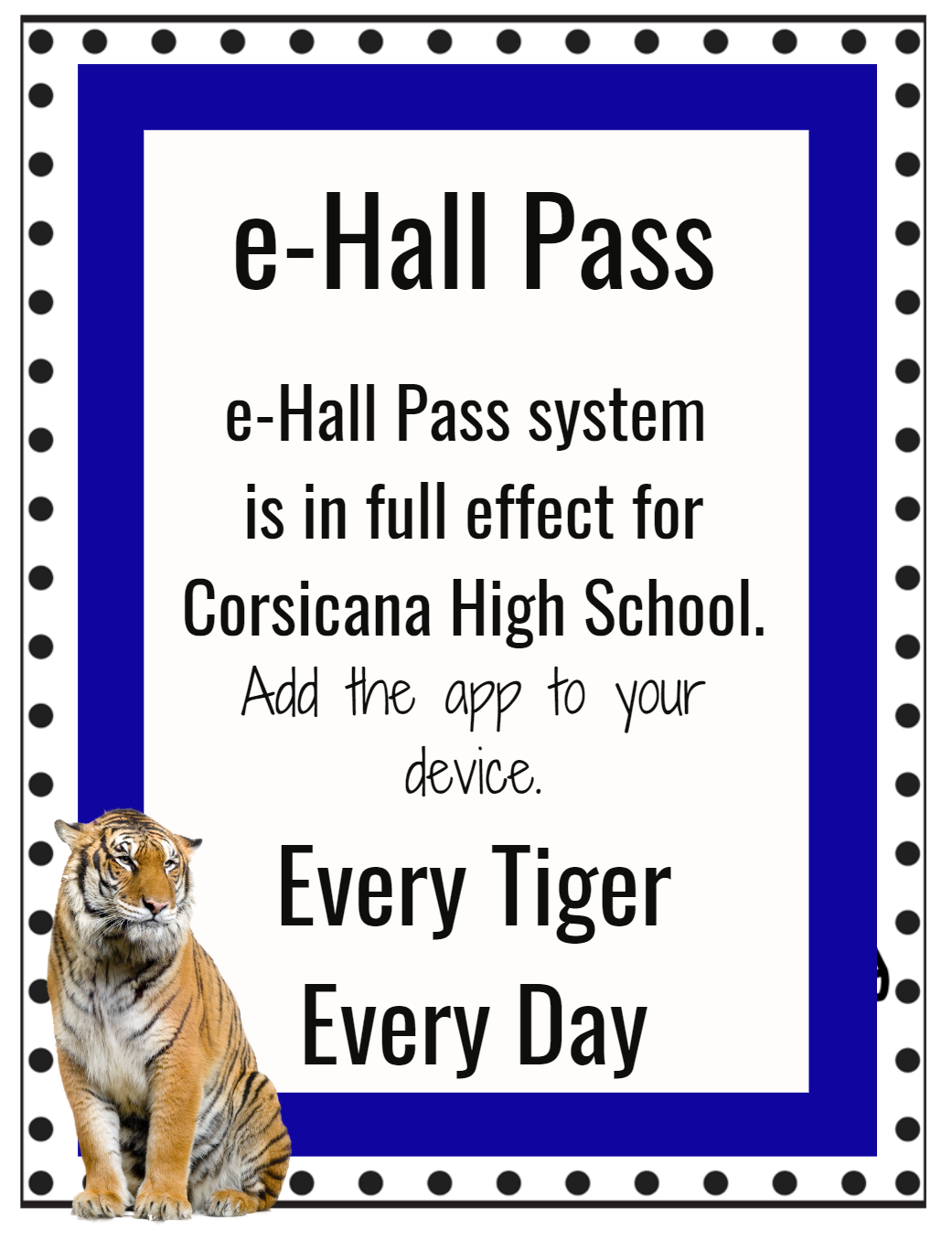 e-Hall Pass App | Post Details