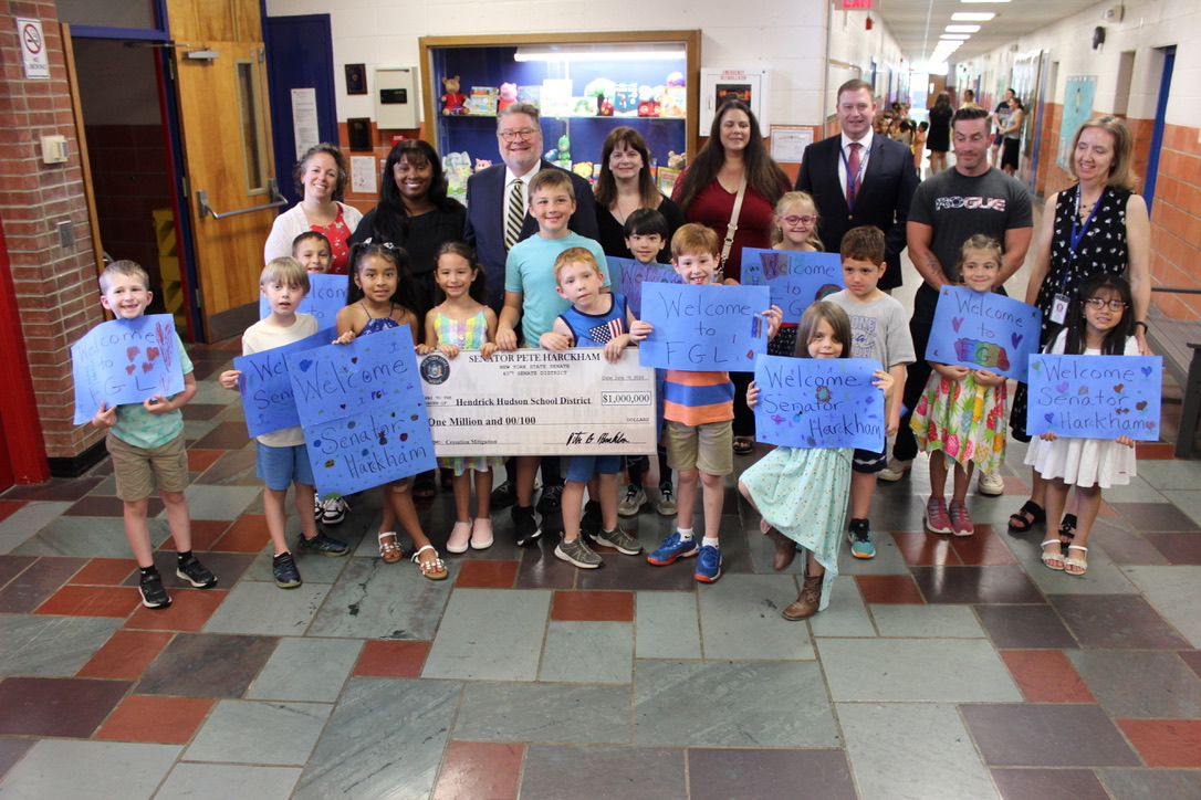 Senator Harckham Delivers Check and Receives a Warm Welcome from FGL ...