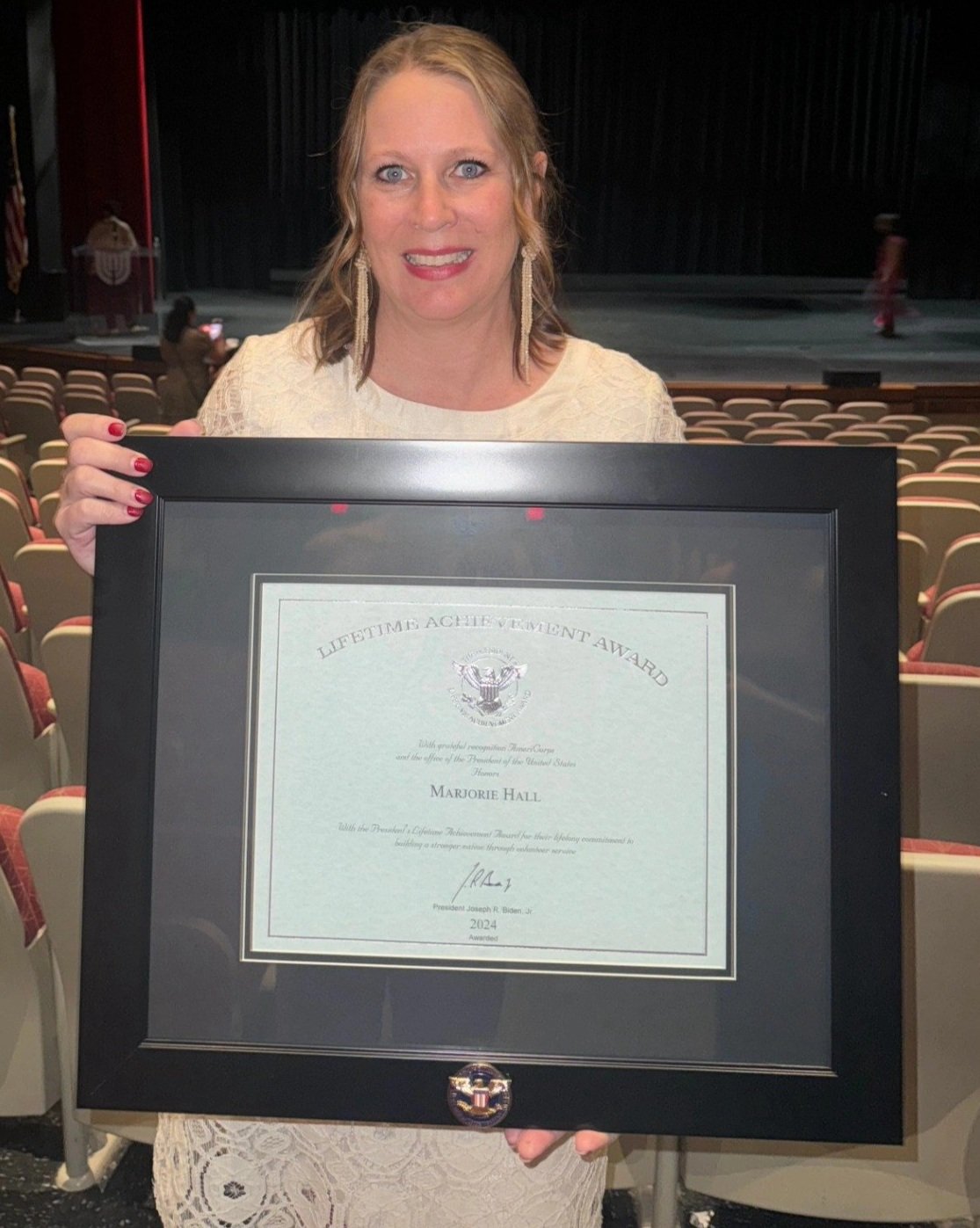 Union Bands Honors Parent Marjorie Hall | Campus Life Details