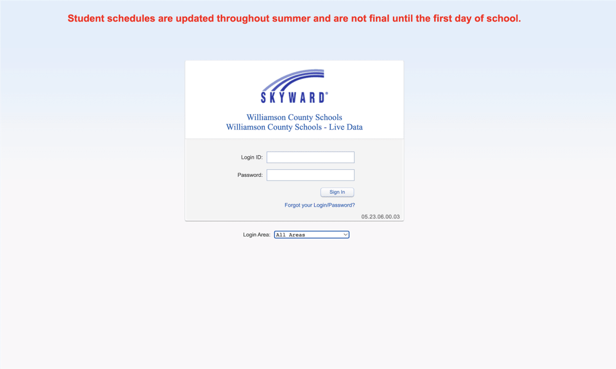 Logging into Skyward | InFocus News Template