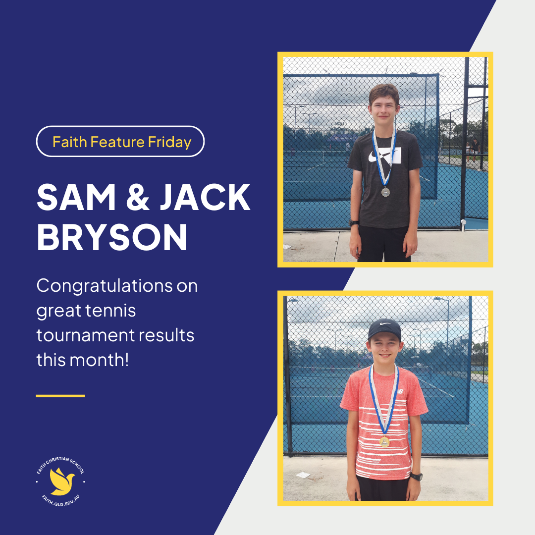 Faith Students Sam and Jack Bryson Win in Tennis Tournament | Post