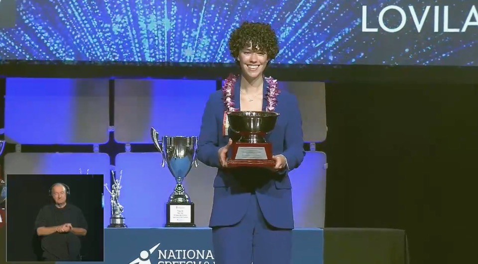 East's Téa Shouldice Wins 1st In Country At National Speech And Debate ...