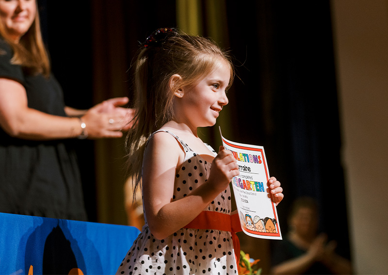 Kindergarten Moving Up Ceremony | News Details