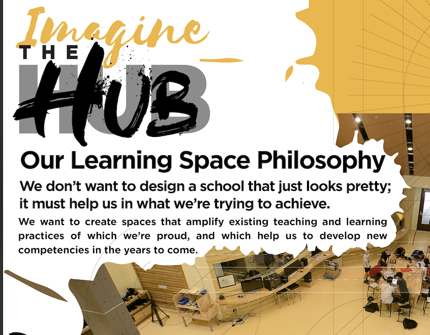 The HUB: Our Learning Space Philosophy | Article
