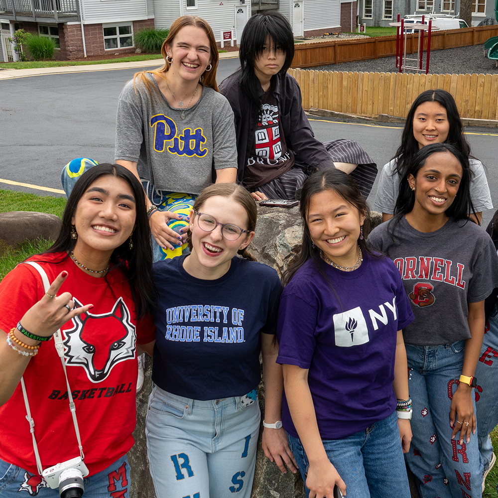 Seniors Proudly Don New School Colors on College T-Shirt Day | Latest ...