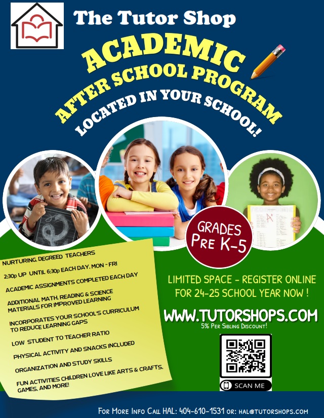 The Tutor Shop After School Program | Post Details (DBPP)