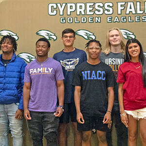CFISD athletes sign letters of intent | CFISD News Post Details