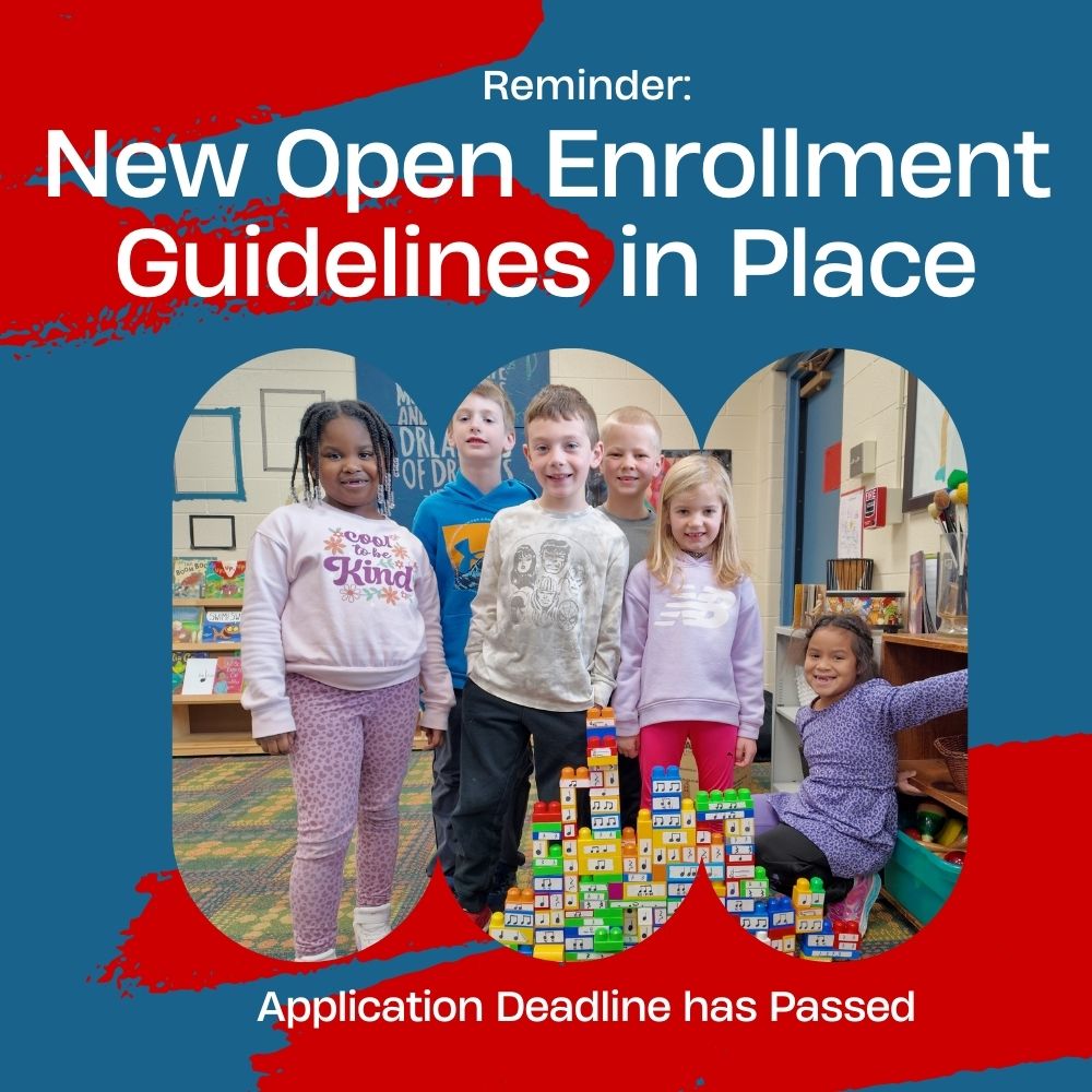 Open Enrollment New School Year's Open Enrollment! District News