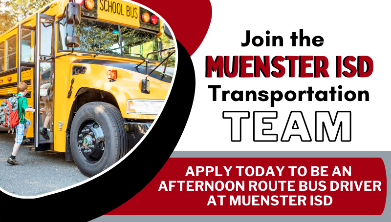 Apply today to join the MISD transportation team! | Post Details