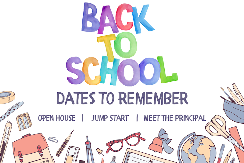 Back to School: Dates to Remember | Post Details