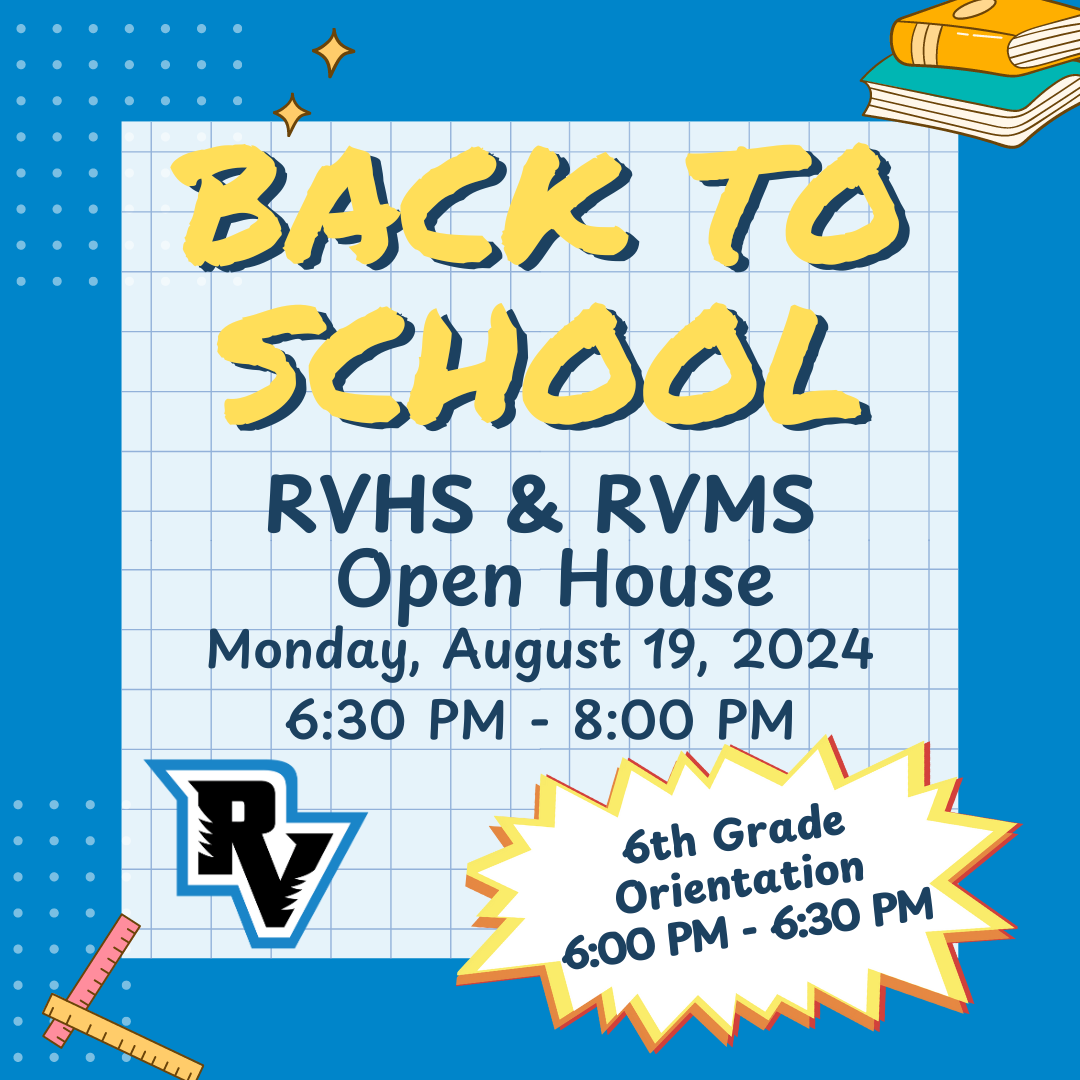 Back to School Open House at RVMS and RVHS | News Post Page
