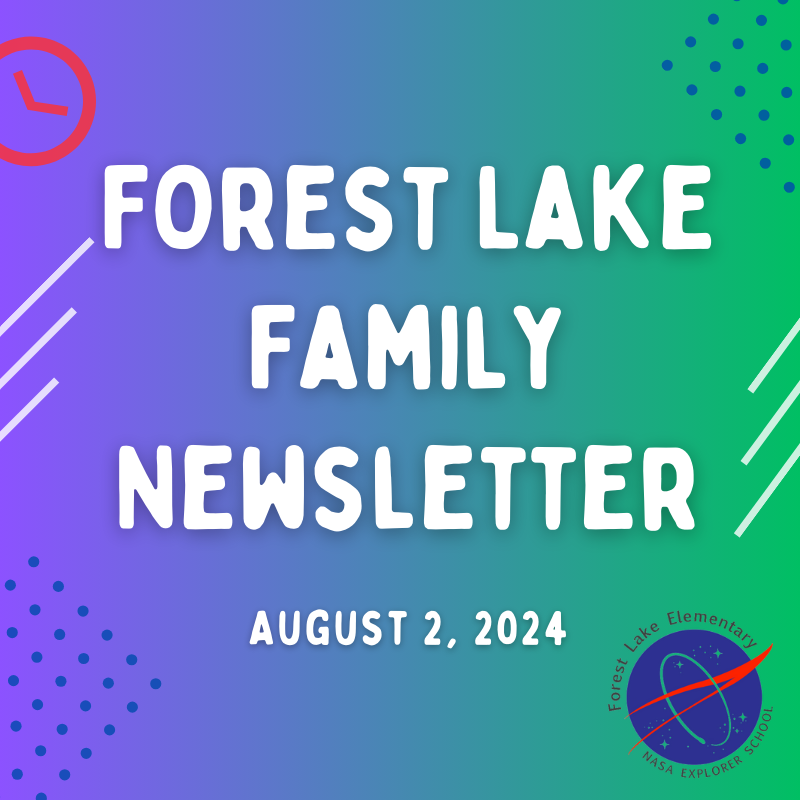 Forest Lake Back to School Information! | Details