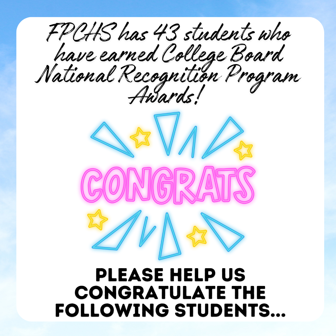 FPC Celebrates Students Awarded with Academic Honors | Details