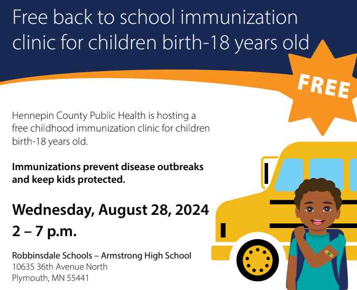 Free Back to School Immunizations | article