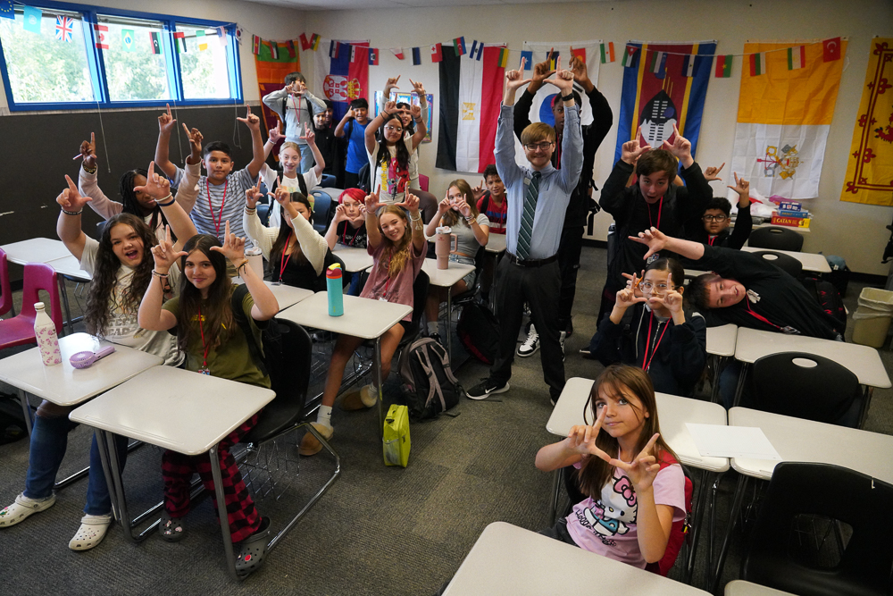 Class of 2030 Gets To Work At Union 7th Grade Center | Campus Life Details