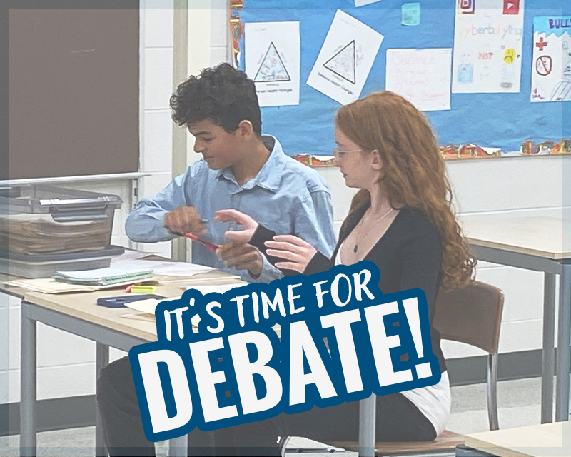 Register for middle school debate | Post Details