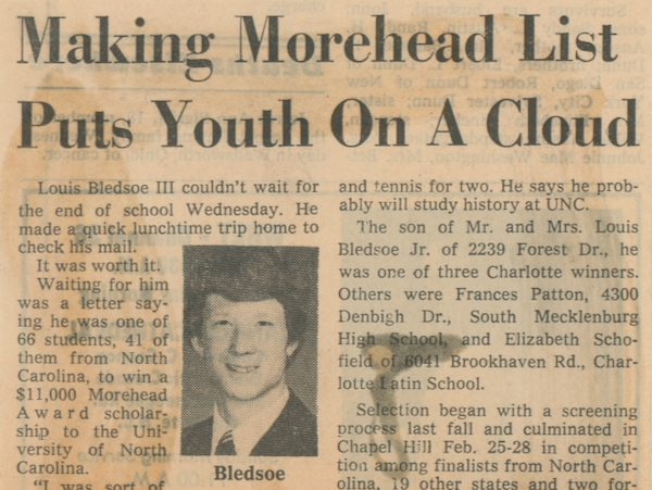 Over 30 Morehead-Cain Scholars | School News Detail-Charlotte Country Day