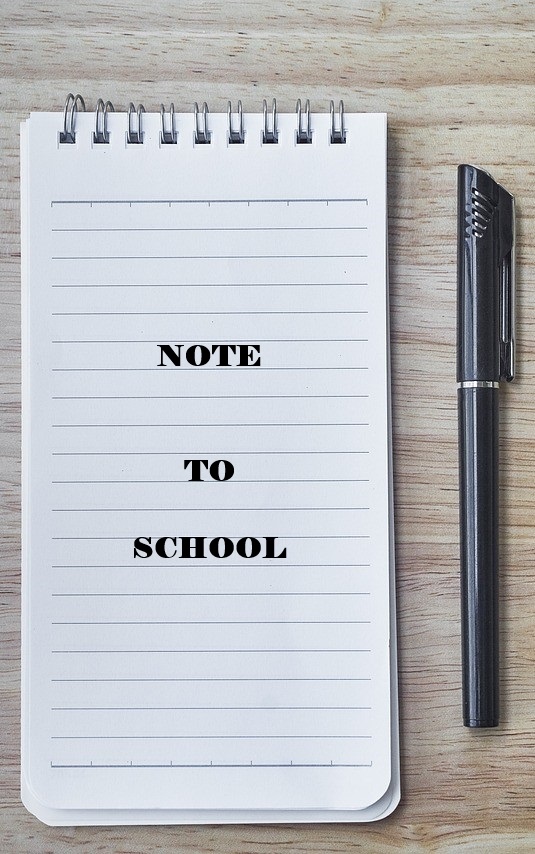Printable Home to School Notes | Default Post Page