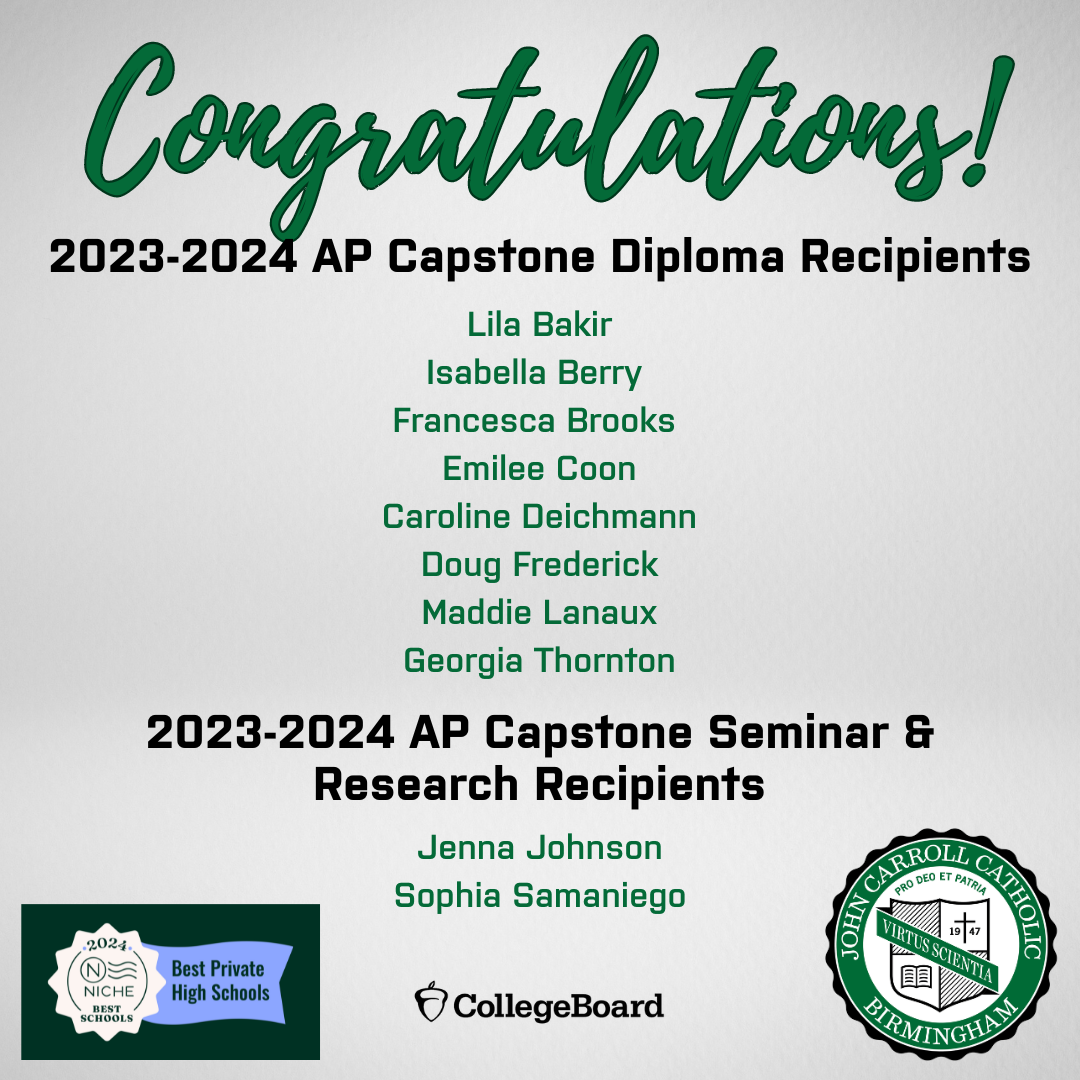JCCHS Celebrates AP Capstone Recipients | Default Post Page