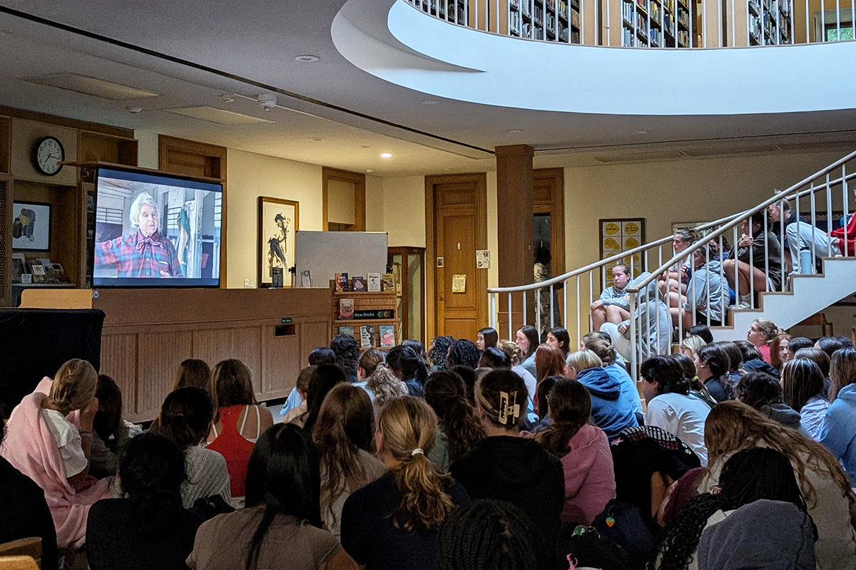 Foxcroft Screens Documentary about Alumna Nancy Penn-Smith Hannum ’37 ...