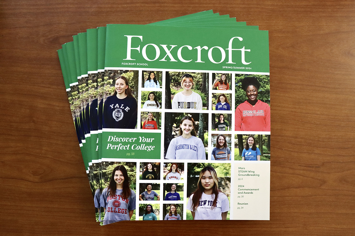 Foxcroft Magazine is on the Way! | Posts Details