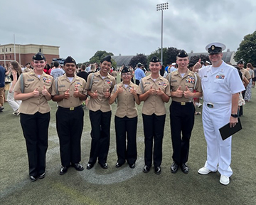 NJROTC continues to make a difference | District News Details