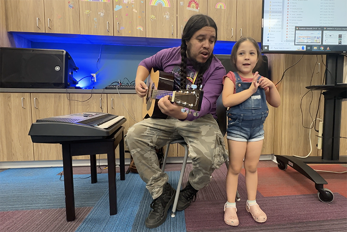 Music Teacher Bridges Cultures in the Classroom | District News Article