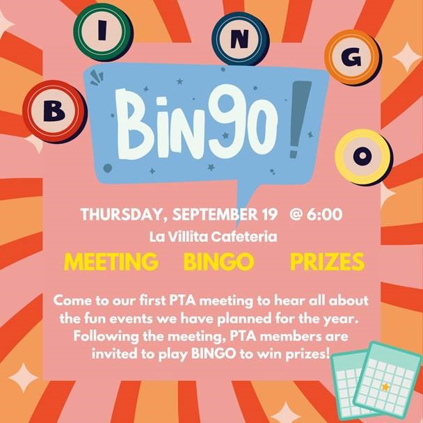 PTA Bingo Night | Post Details Page