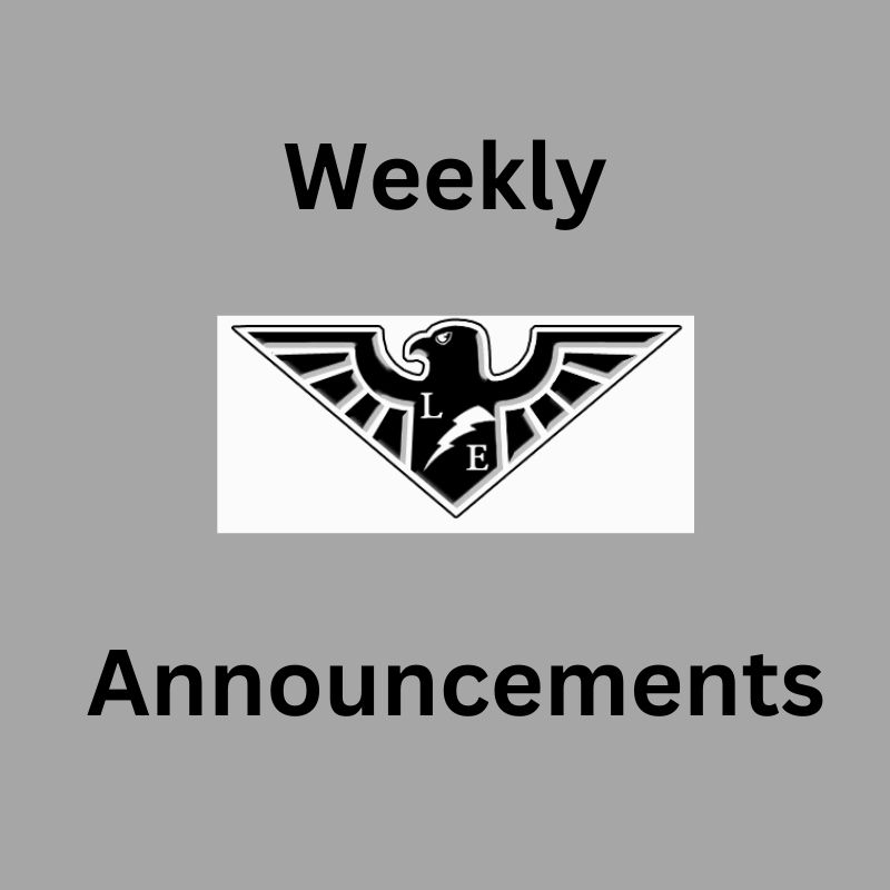 Weekly Announcements - Sept. 23-27, 2024 | School News Detail Page