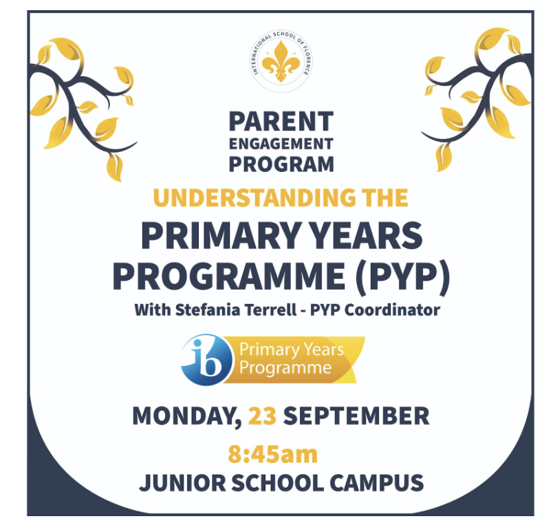Invitation to “Understanding the PYP” – A Parent Engagement Session ...